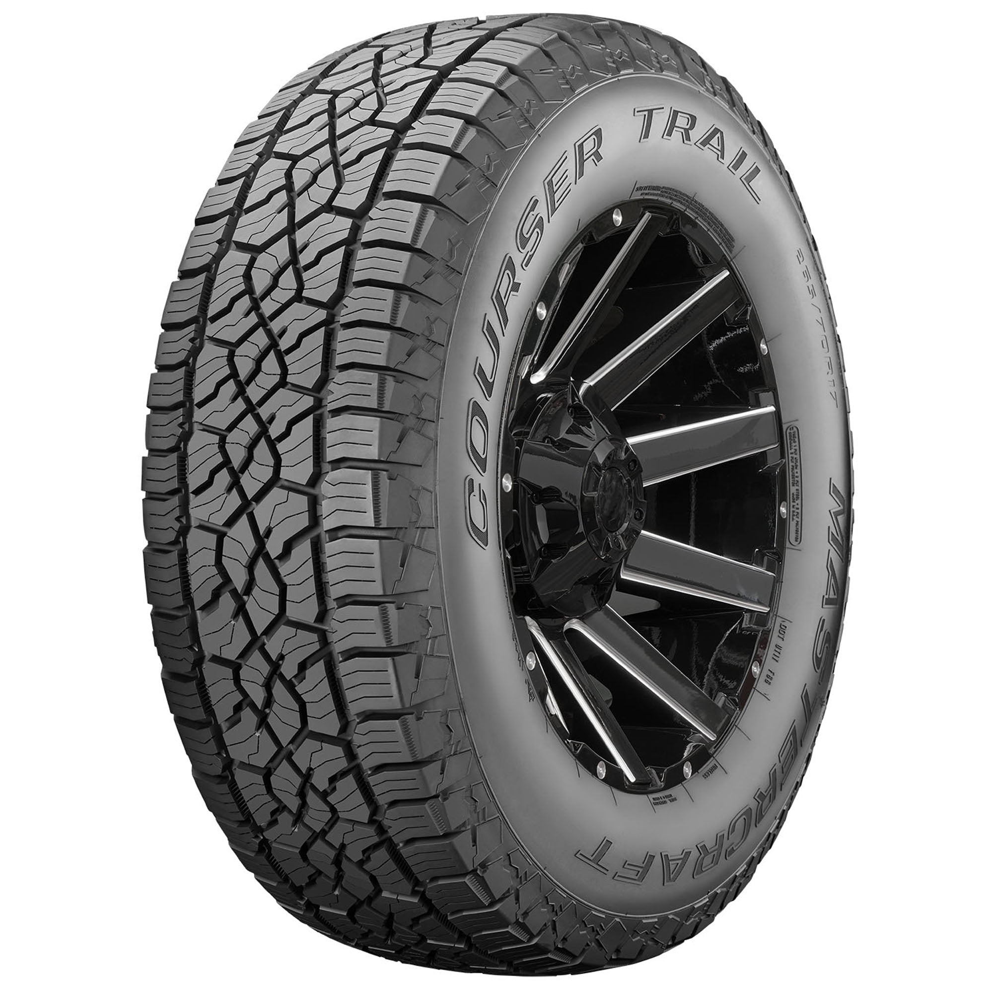 Mastercraft Courser Trail All Terrain Tire, 245/65R17 111T XL, Rugged ...