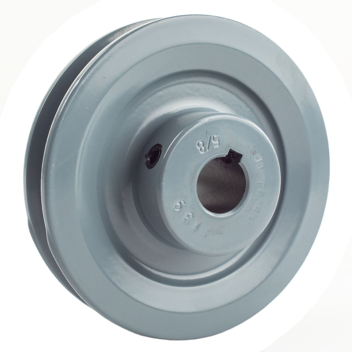 Masterdrive AK39-5/8 Cast Iron 3.75 " Single Groove Pulley V Style ...