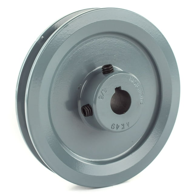 Masterdrive AK49-5/8 Cast Iron 4.75" Single Groove Pulley V Style A ...