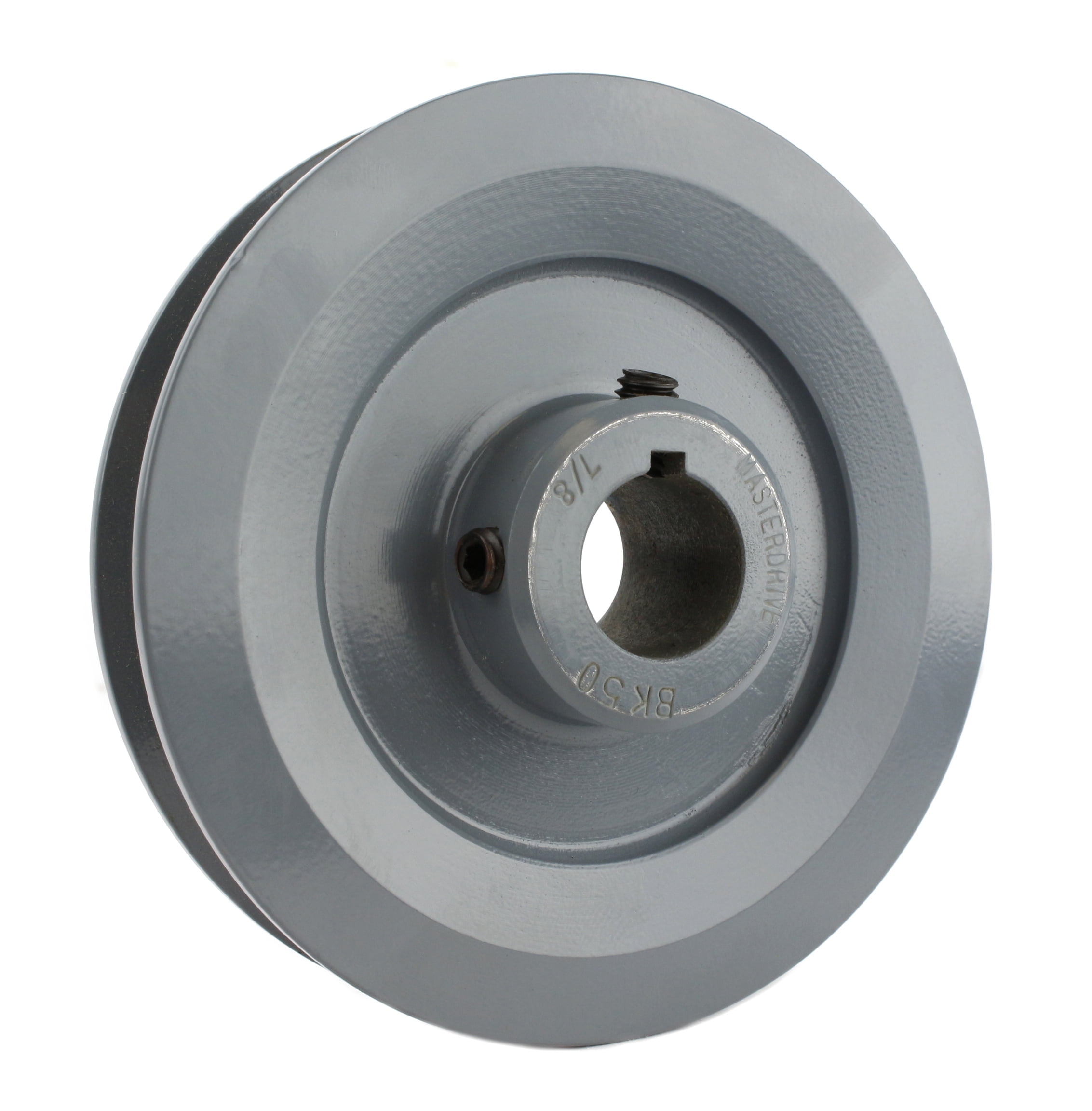 Masterdrive BK50-7/8 Cast Iron 4.75" Single Groove Pulley V Style B ...