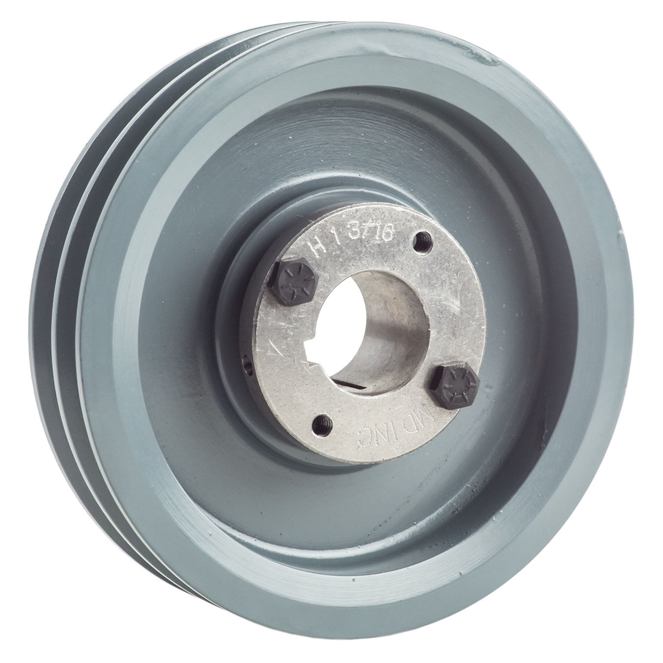 Masterdrive Cast Iron 6.25" Dual Groove Pulley for Belt A Section 4L ...