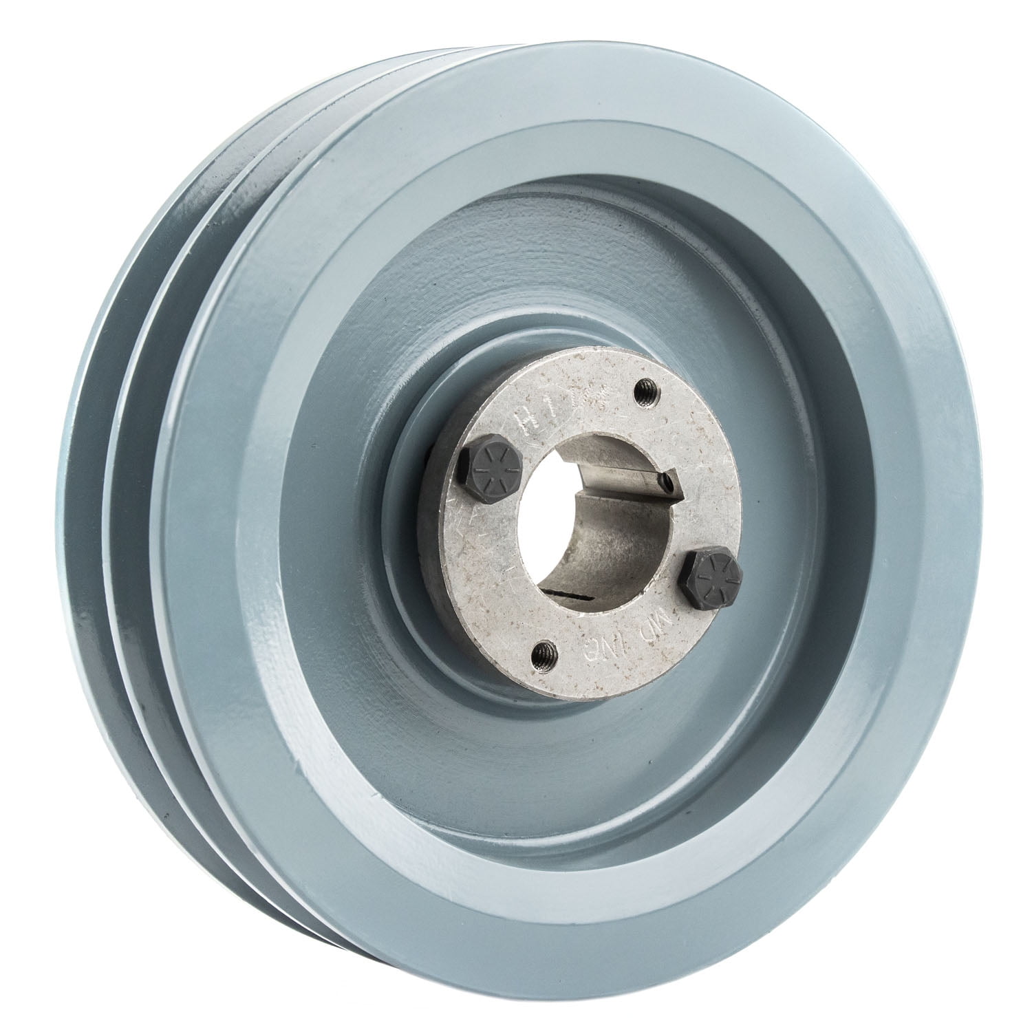 Masterdrive Cast Iron 6.75" Dual Groove Pulley Belt B Section 5L with 1 ...