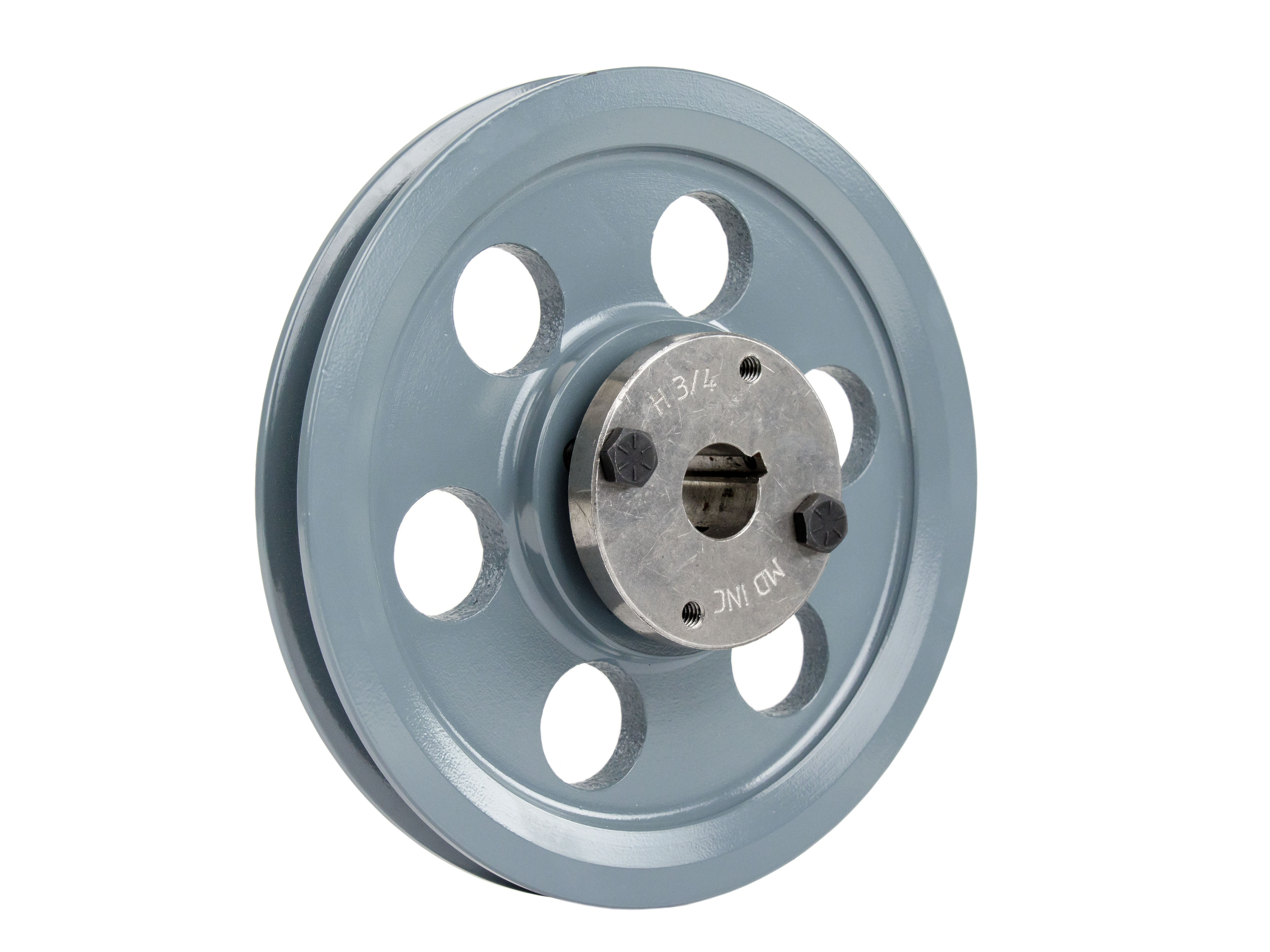 Masterdrive Cast Iron 6.75" Single Groove Pulley Belt A Section 4L with ...