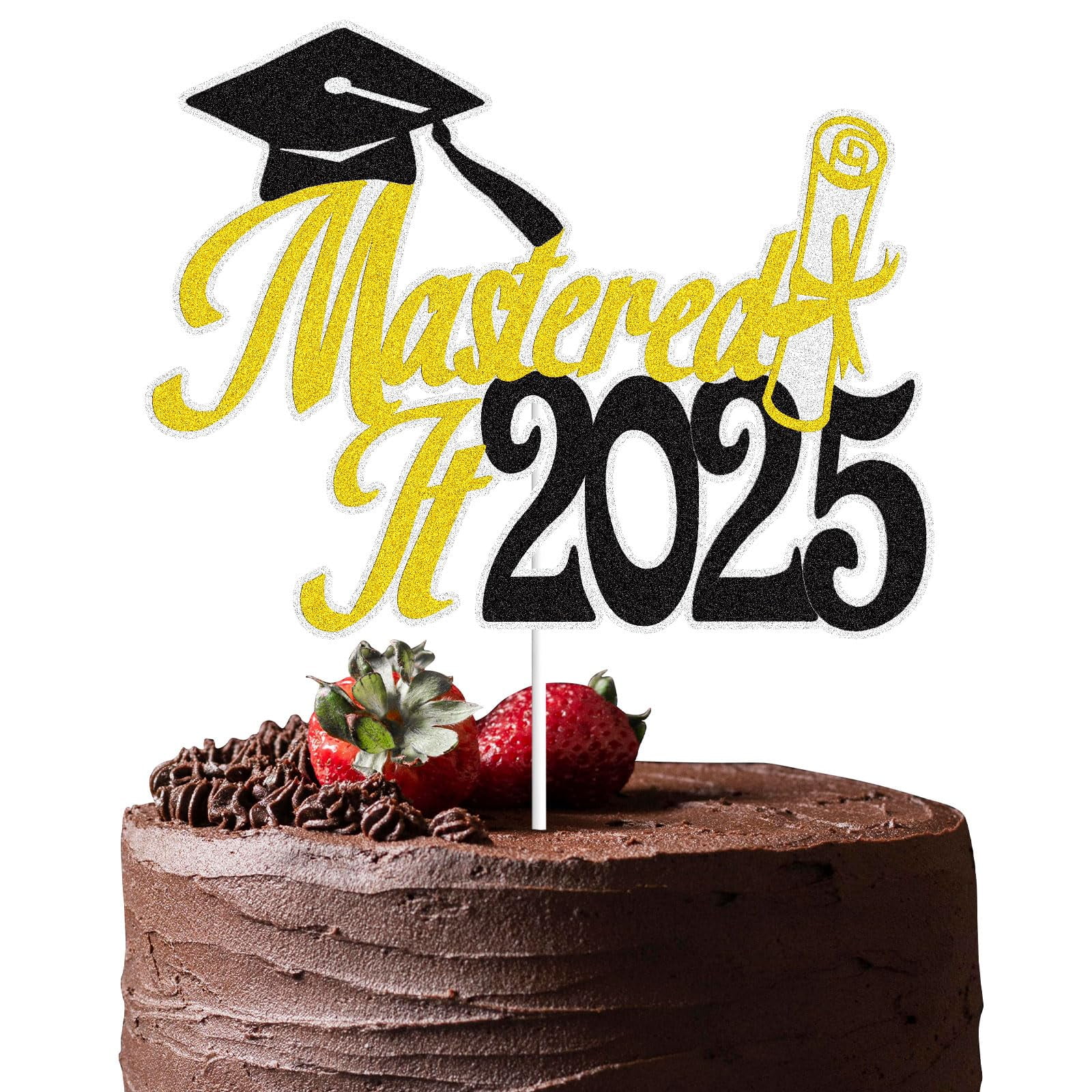 Mastered It 2025TRDN Cake Topper,Congrats Mastered It Happy Master ...