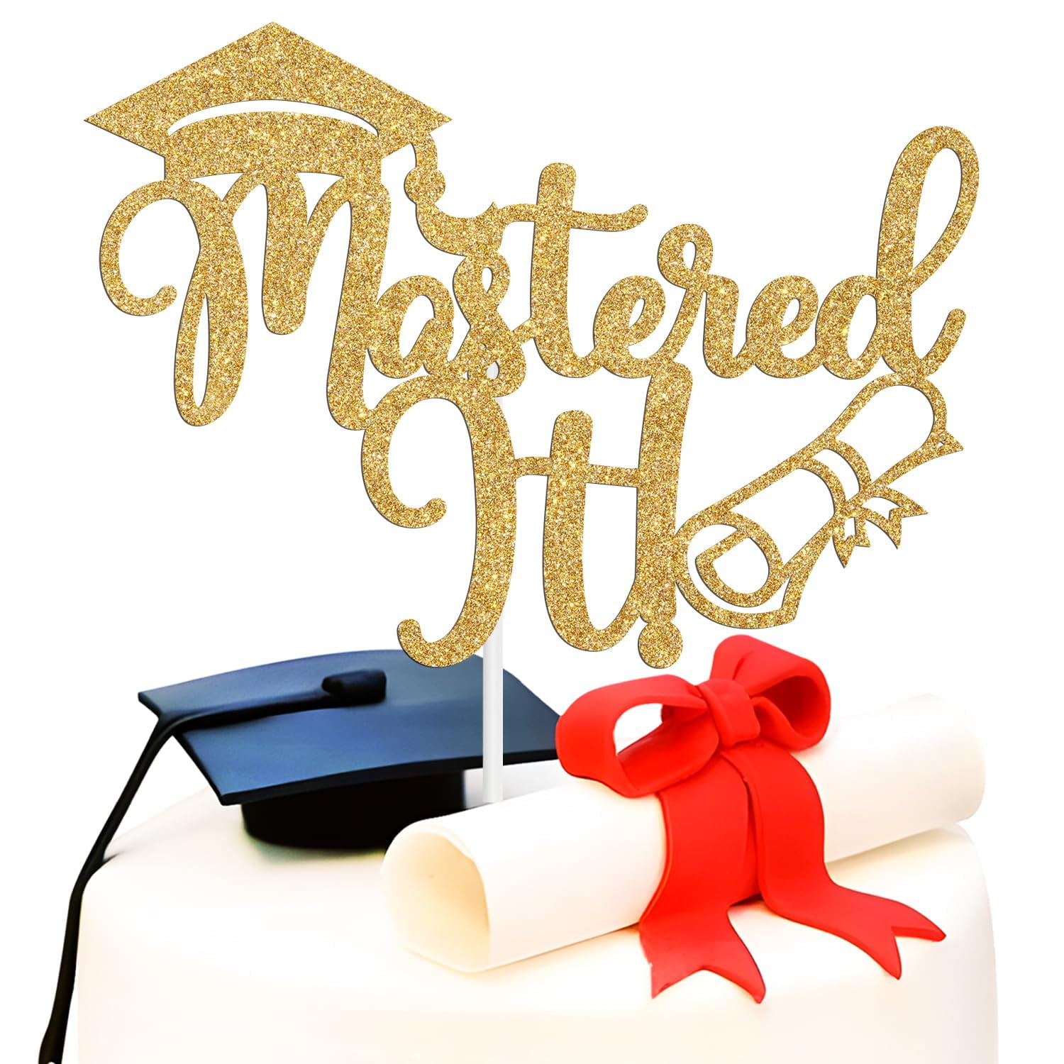 Mastered it Cake Topper, Happy Master's RST1 Degree/You Did It ...