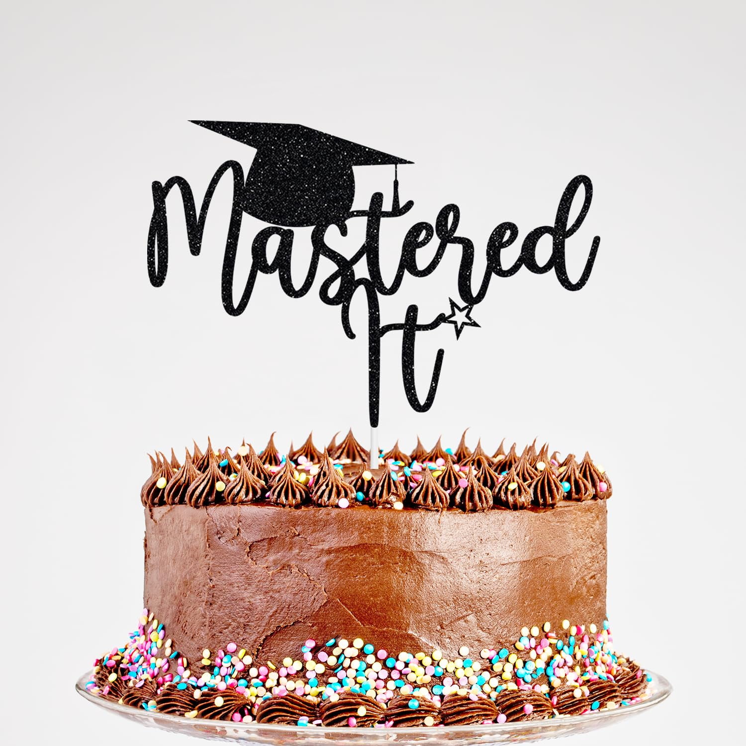 Mastered It Cake Topper, Class of TVS1 2025 Graduation Cake Toppers ...