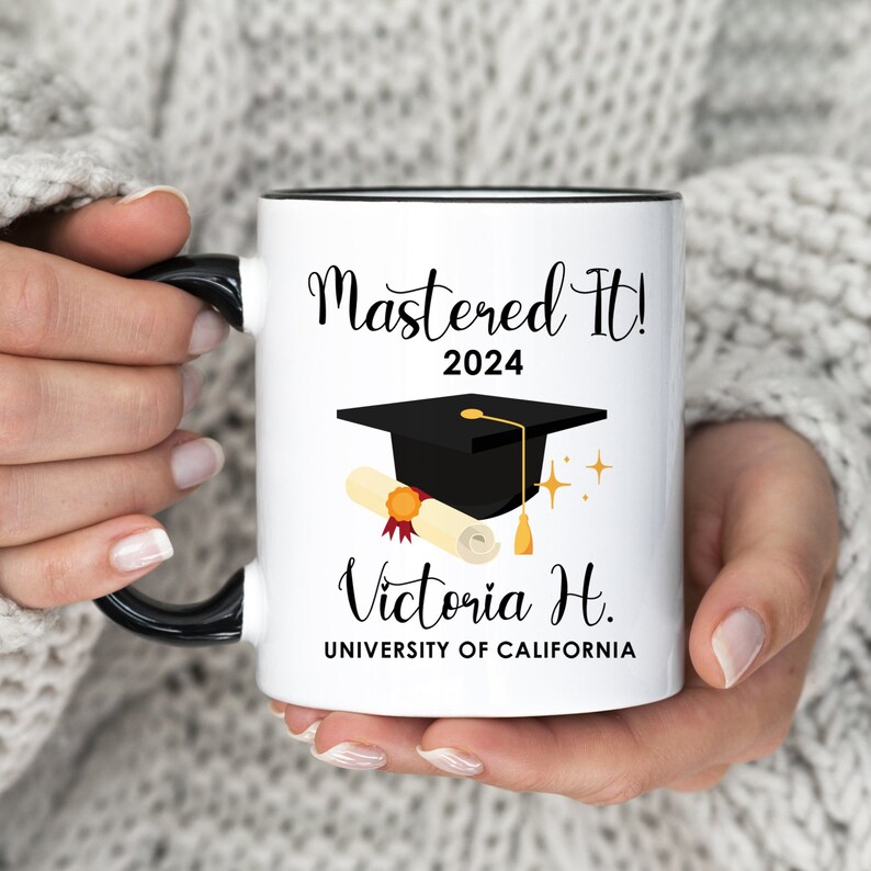 Mastered It Mug – Graduation Gift for Master’s Degree Graduate ...