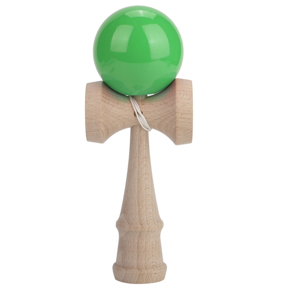Masterful Juggling Game of Japanese Tradition Green Kendama - Walmart.com