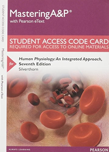 Mastering A&P with Pearson eText -- Standalone Access Card -- for Human Physiology: An ...