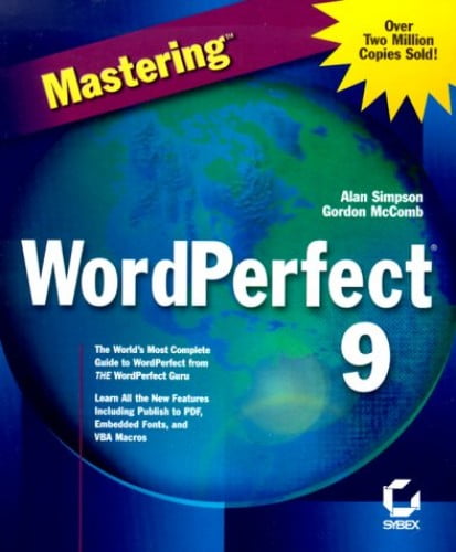 Pre-Owned Mastering Corel WordPerfect 9 Paperback - Walmart.com Pre-Owned Mastering Corel WordPerfect 9 Paperback - Walmart.com