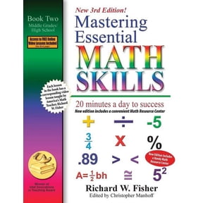 Mastering Essential Math Skills Pre-Algebra Concepts 2nd Edition ...