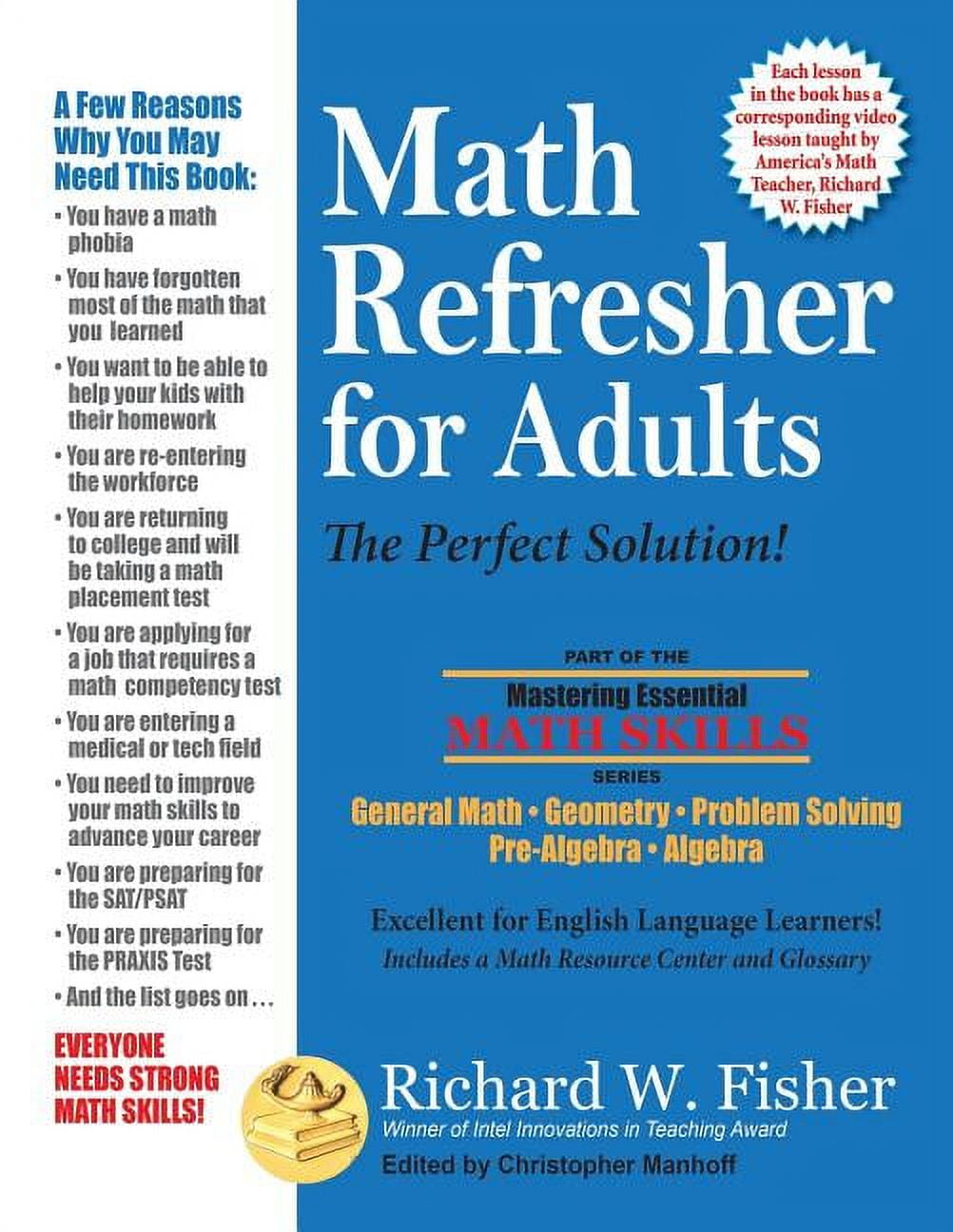Mastering Essential Math Skills: Math Refresher for Adults: The Perfect ...