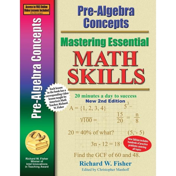 Mastering Essential Math Skills Pre-Algebra Concepts 2nd Edition ...