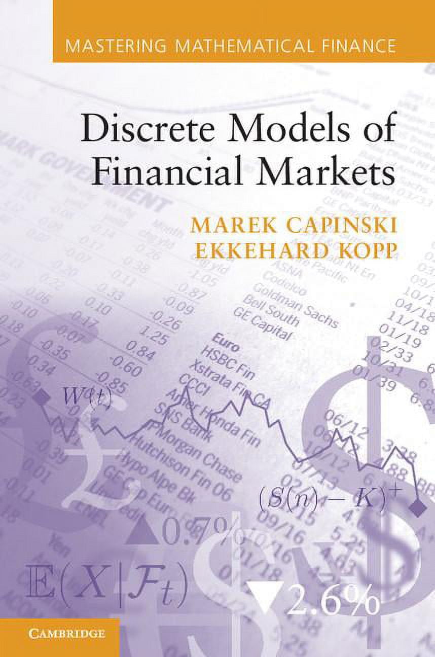 Mastering Mathematical Finance Discrete Models of Financial Markets ...
