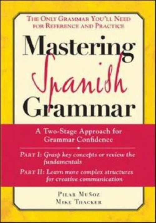 Pre-Owned Mastering Spanish Grammer (McGraw-Hill Edition) (Spanish ...