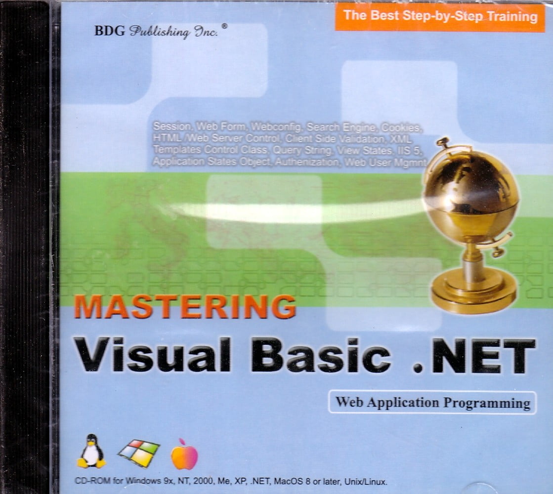 Mastering ( VB ) Visual Basic .NET Web Application Programming Training CDRom - Walmart.com
