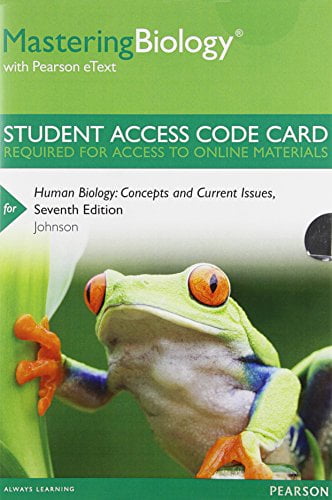 MasteringBiology with Pearson eText -- Standalone Access Card -- for ...