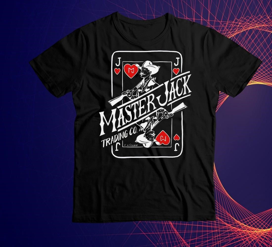 Masterjack Trading Co Gambler Pocket Black Shirt - Walmart.com