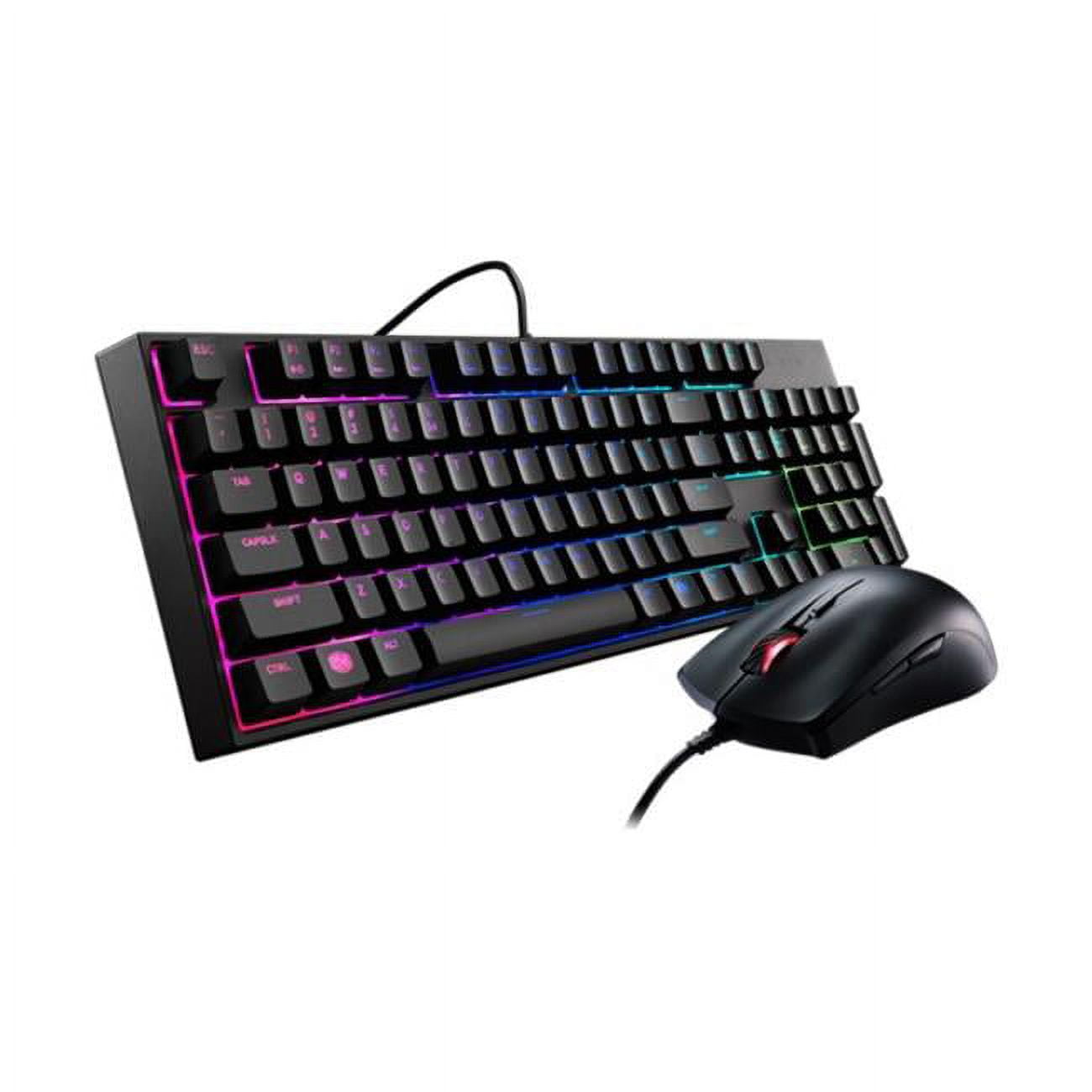 Masterkeys Lite L RGB LED Light Gaming Keyboard & Mouse Combo - Walmart.com