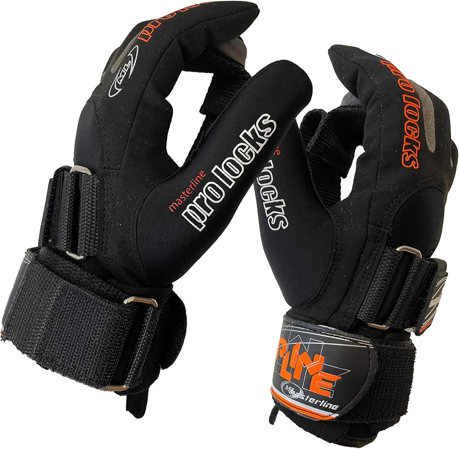 Masterline Pro Lock Adult Waterski Gloves Clincher Grip (X-Large ...