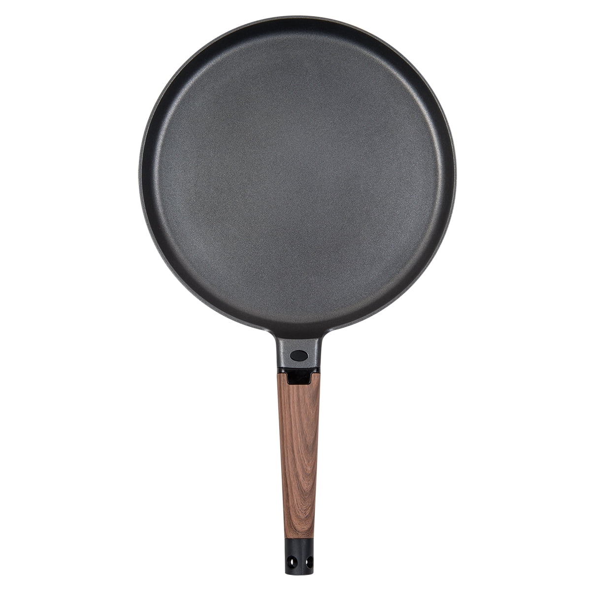 Masterpan 11 in. Non-Stick Cast Aluminum Crepe Pan with Soft Touch ...