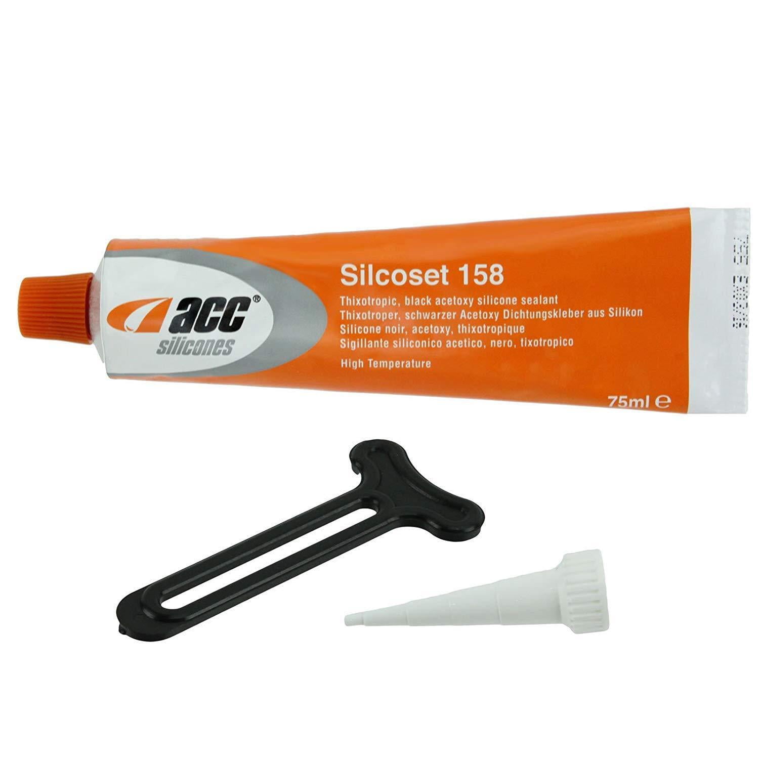 Masterpart Silcoset 158 High Temperature Resistant Oven Door Adhesive ...