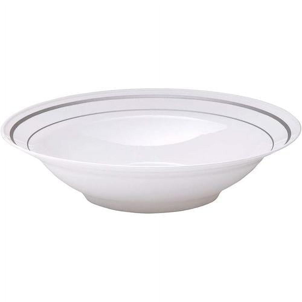 Masterpiece 15 Count Plastic Bowls, 10 Oz, White - Walmart.com