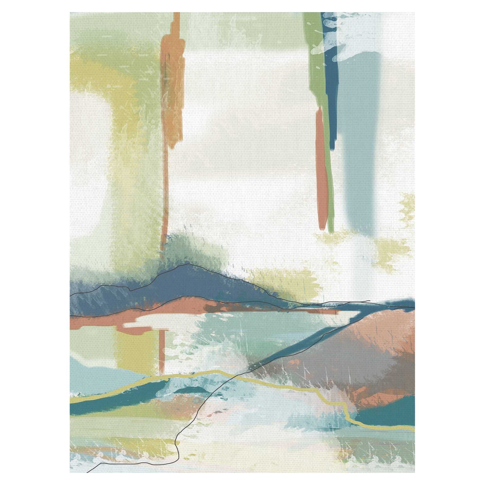 Masterpiece Art Gallery Deconstructed Landscape 4 MT Abstract by Jan ...