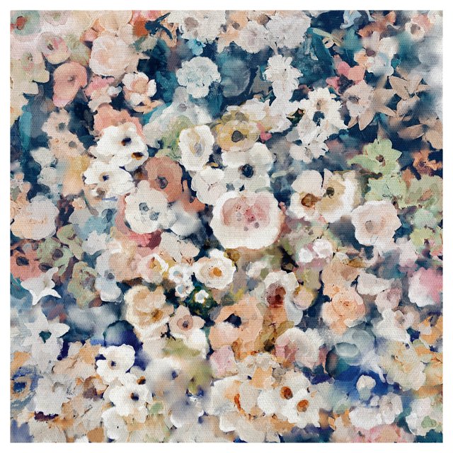 Masterpiece Art Gallery Jubilation Vibrant Flower Garden by Studio Arts ...