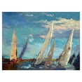 Free Shipping! Masterpiece Art Gallery Coastal Sailboat Canvas Art ...