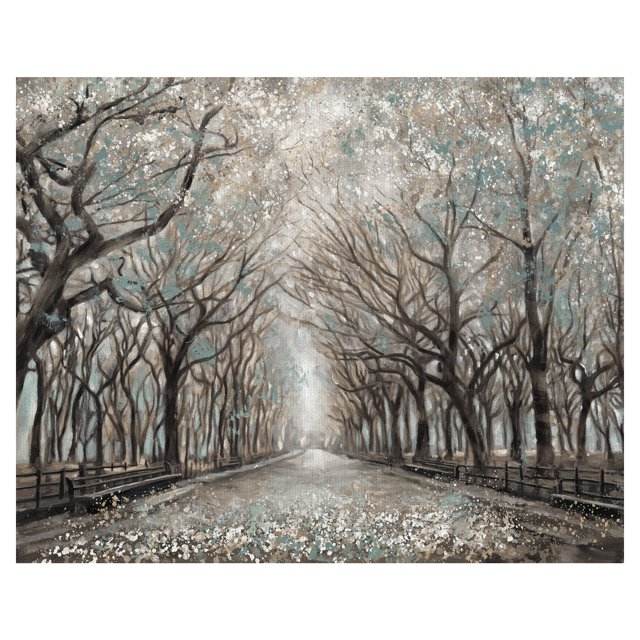 Masterpiece Art Gallery Momentary Quiet Platinum Park Trees by Frank ...
