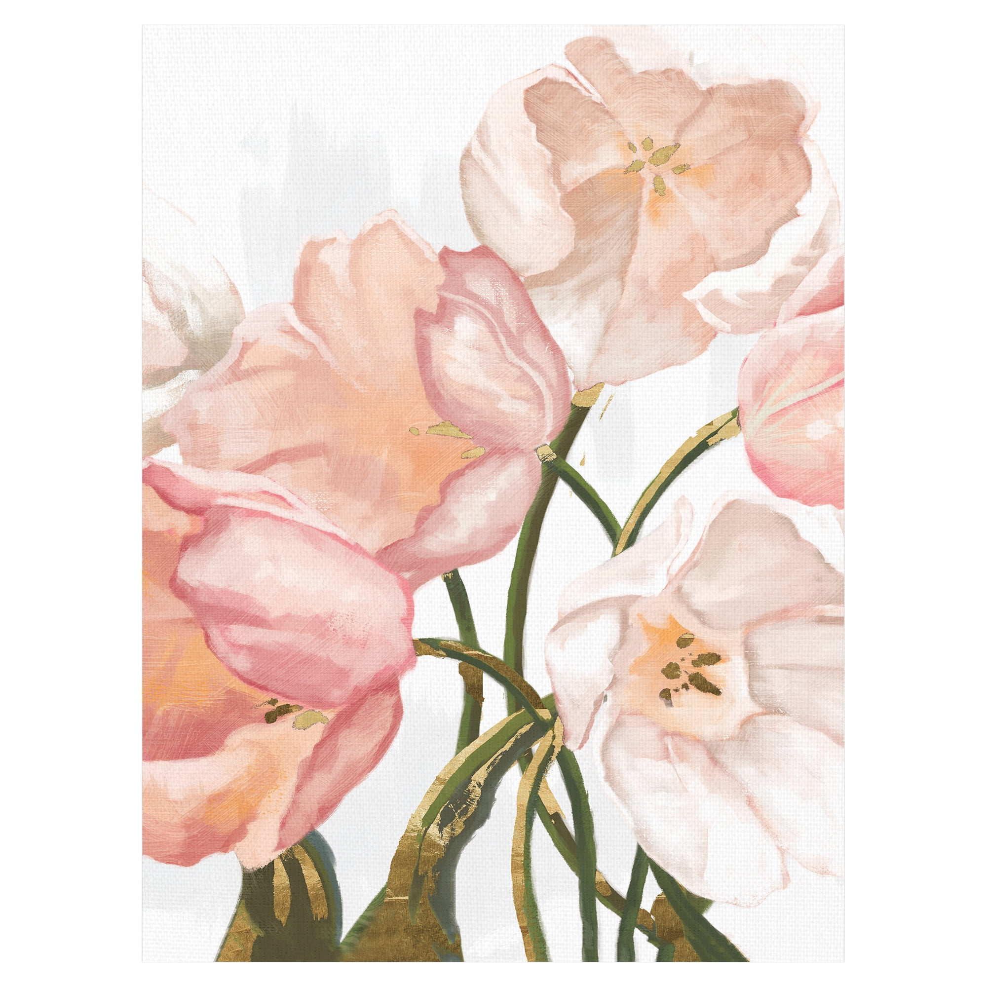 Masterpiece Art Gallery Pink Blush Tulips by Willowbroo Masterpiece Art ...