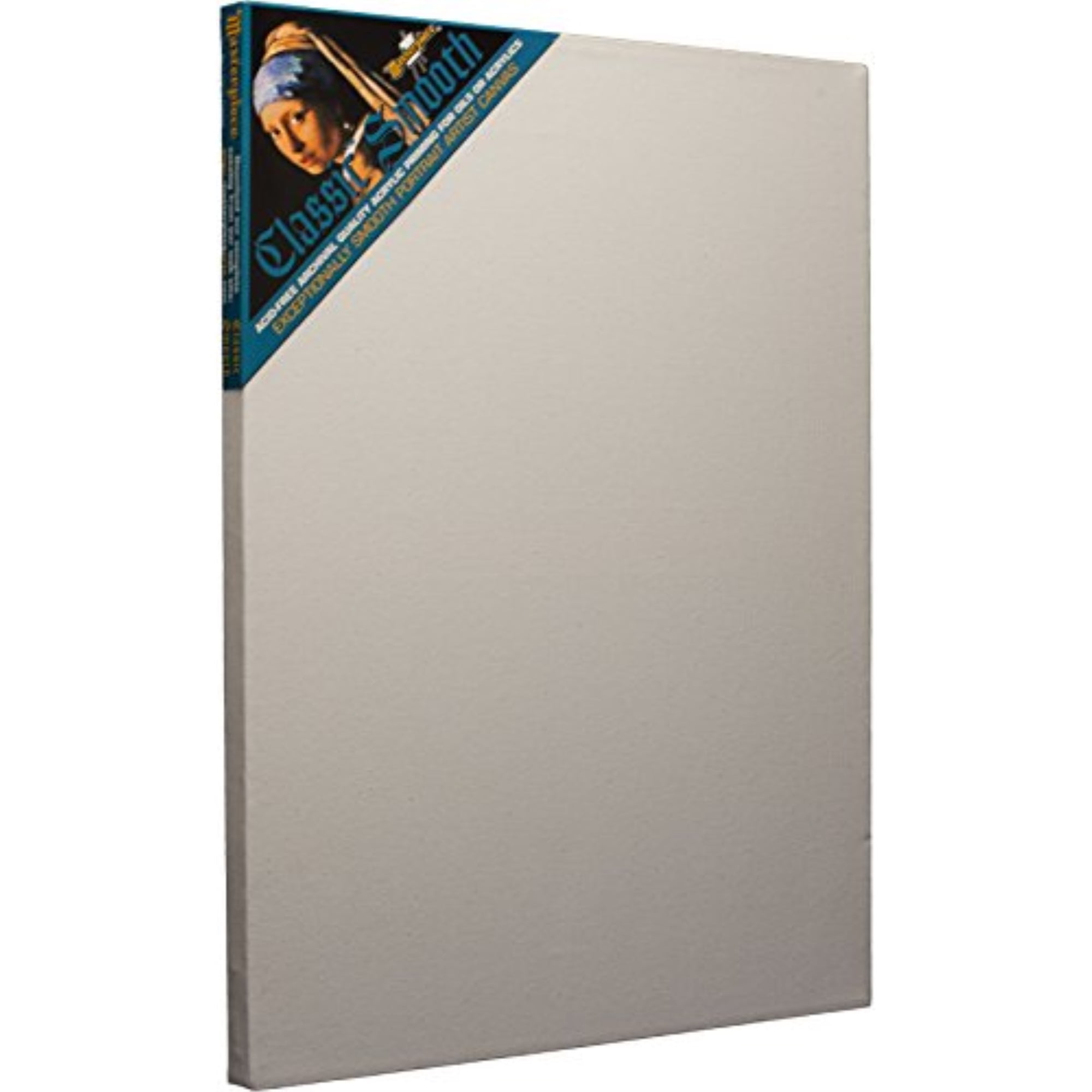 Masterpiece Artist Canvas 1201 Classic 3/4" Deep, 8" x 10", Linen 12 ...