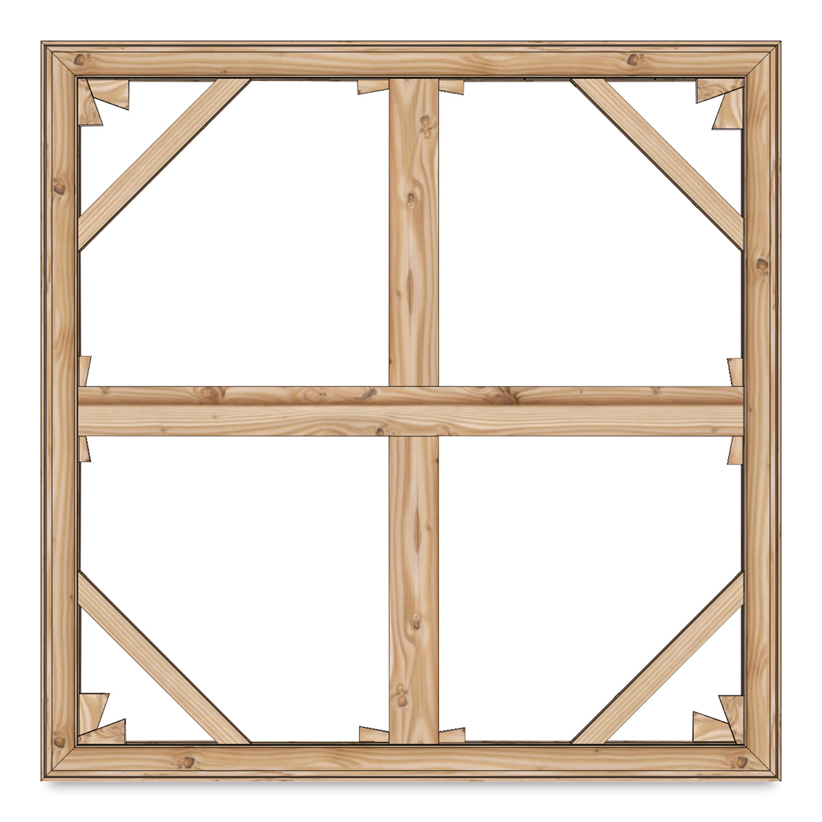 Masterpiece B2 Stretcher Kit with Braces - 60" x 60", With Brace ...