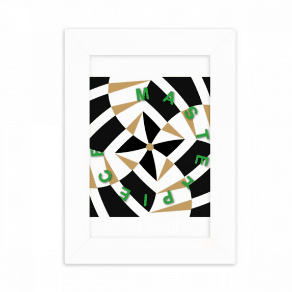 Masterpiece Interval Block Confusion Desktop Photo Frame Picture ...