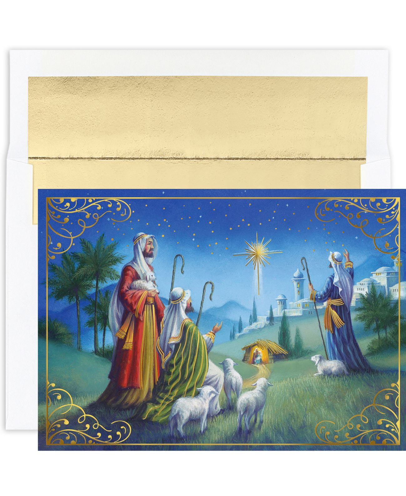 Masterpiece Studios Holiday Collection 16-Count Boxed Religious ...