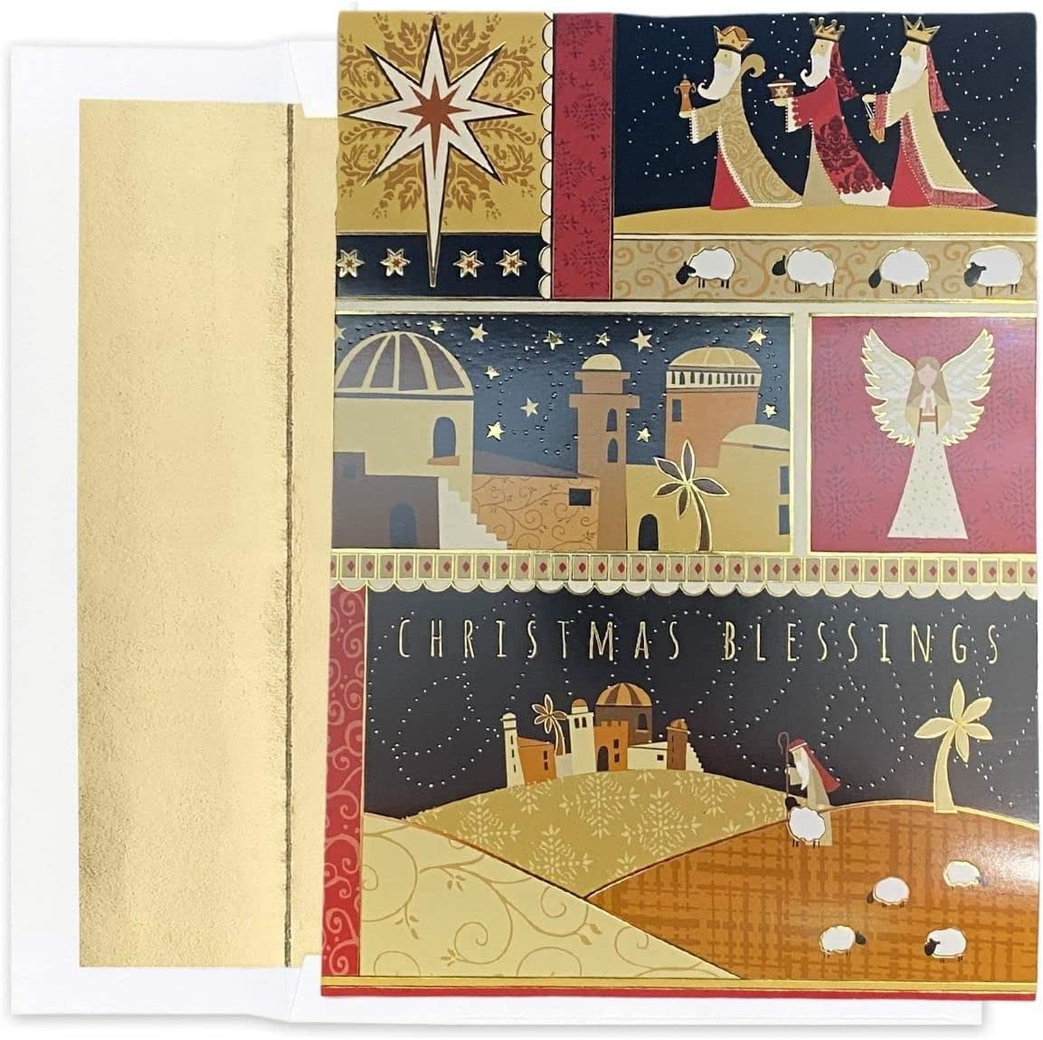 Masterpiece Studios Christmas Blessings Collage Holiday Cards 18 Cards ...