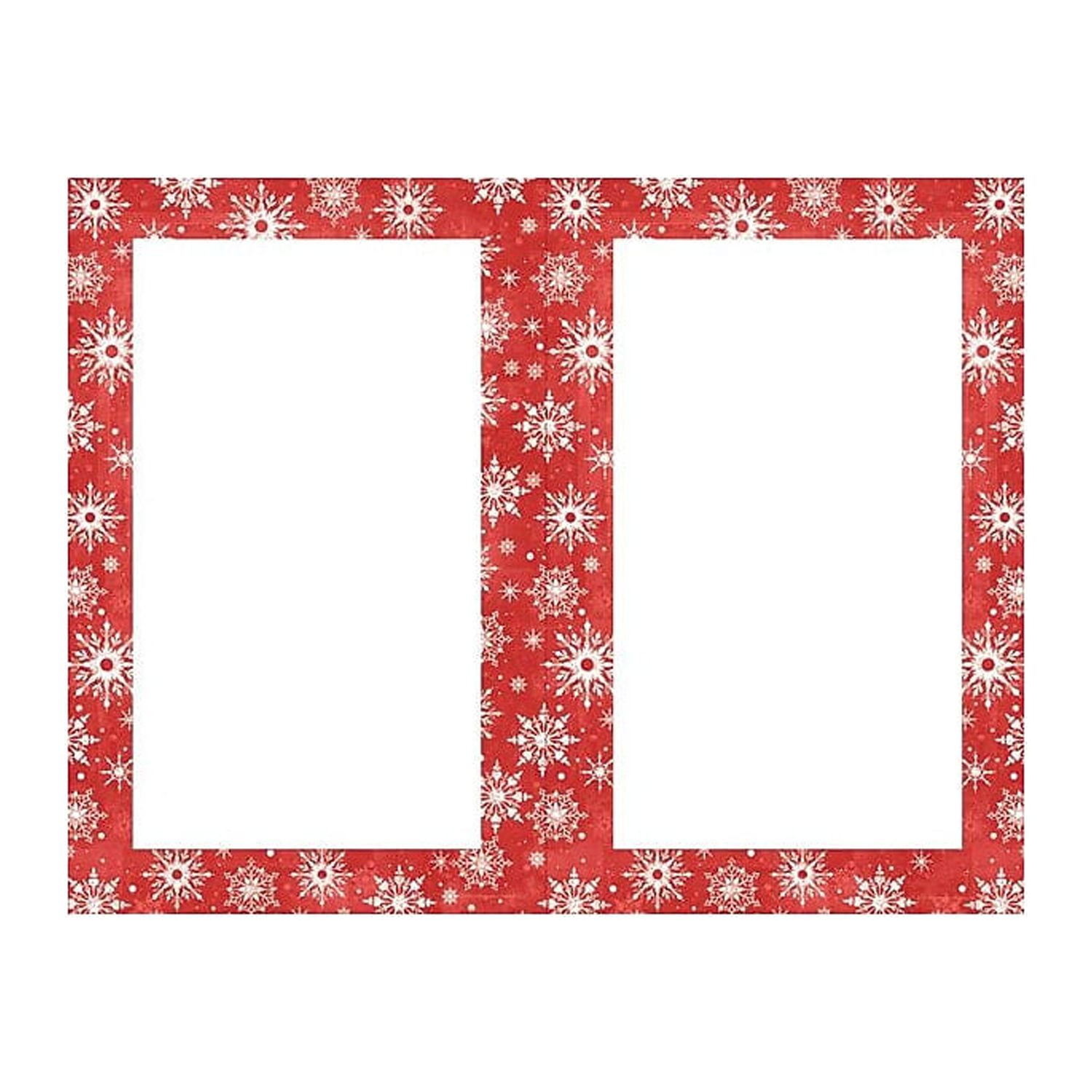 Masterpiece Studios Great Papers Holiday Invitations Snowy Flakes 2Up MultiPack (20102936 ...