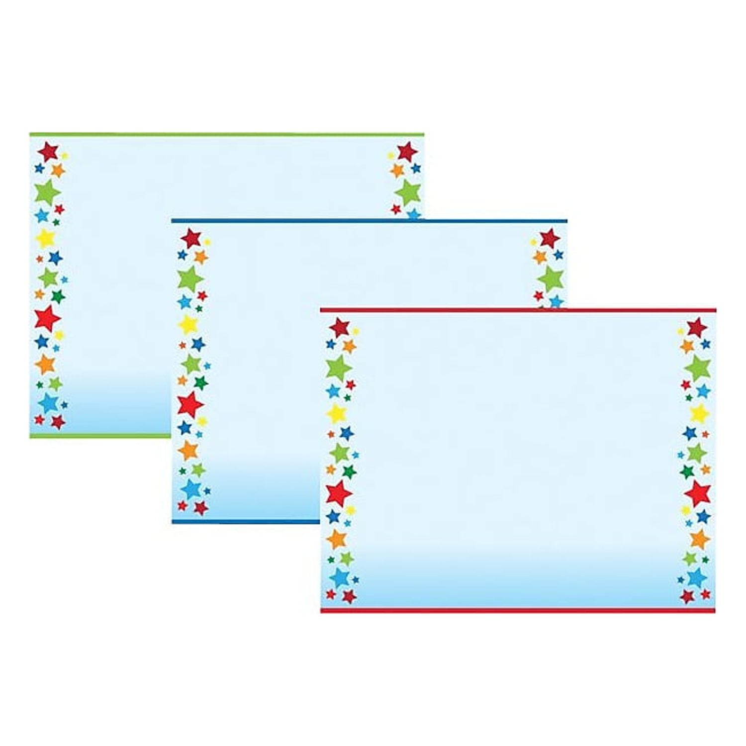 Masterpiece Studios Great Papers Rainbow Stars Certificate 60/Pack ...