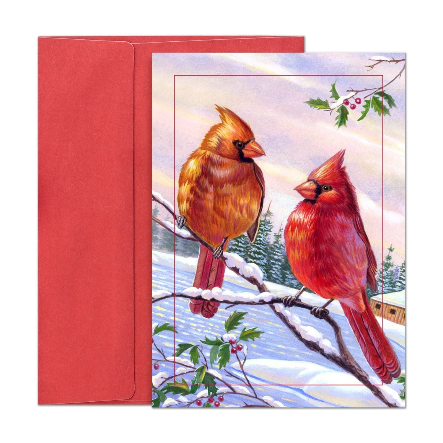 Masterpiece Studios Holiday Collection 16-Count Boxed Christmas Cards ...