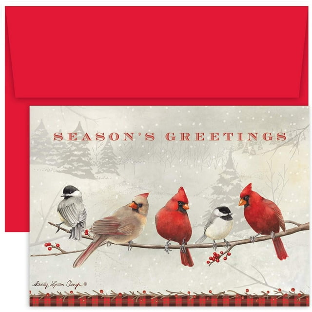 Masterpiece Studios 16-Count Boxed Holiday Collection Cards with ...