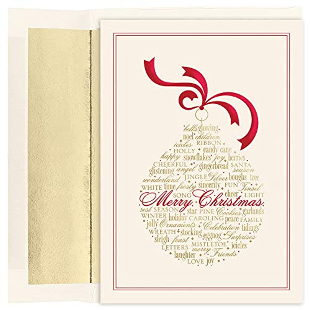 Masterpiece Studios Holiday Collection 16-Count Boxed Christmas Cards ...