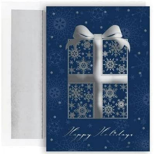 Masterpiece Studios Holiday Collection 18-Count Boxed Christmas Cards With Foil-Lined Envelopes ...