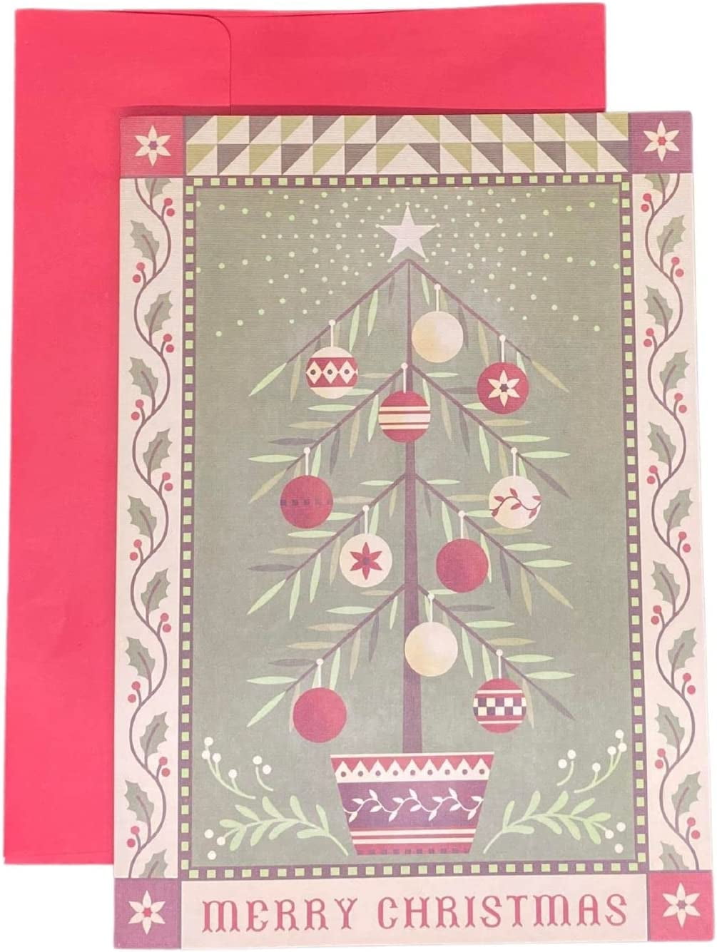 Masterpiece Studios Hollyville Collection 18-count Holiday Cards and ...