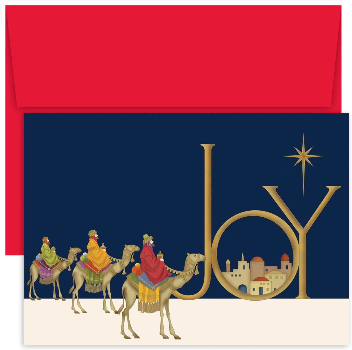 Masterpiece Studios Joy Wiseman 18 Cards/18 Envelopes, 7.875 x 5.625 ...