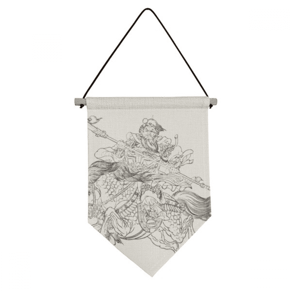 Masterpiece The Romance Three Kingdoms Canvas Flag Hanging Wall Art ...
