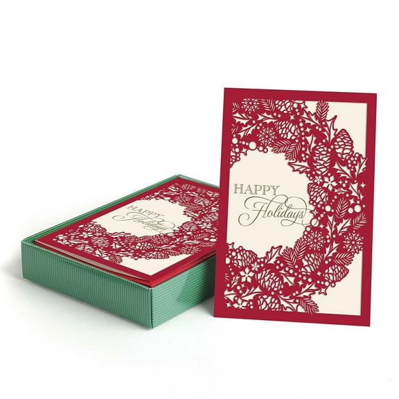 Masterpiece Warmest Wishes Boxed Christmas Cards with Envelopes, 16 ...