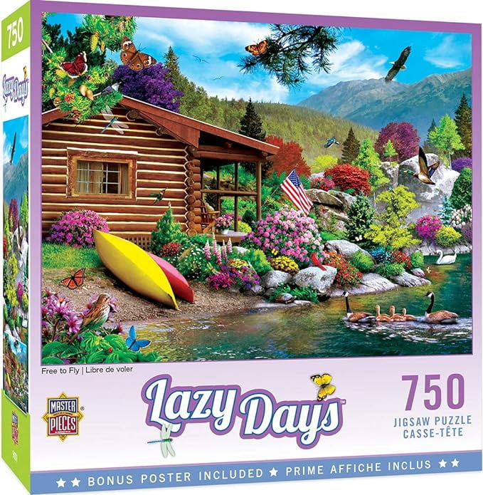 Masterpieces 750 Piece Jigsaw Puzzle for Adults and Family - Free to ...