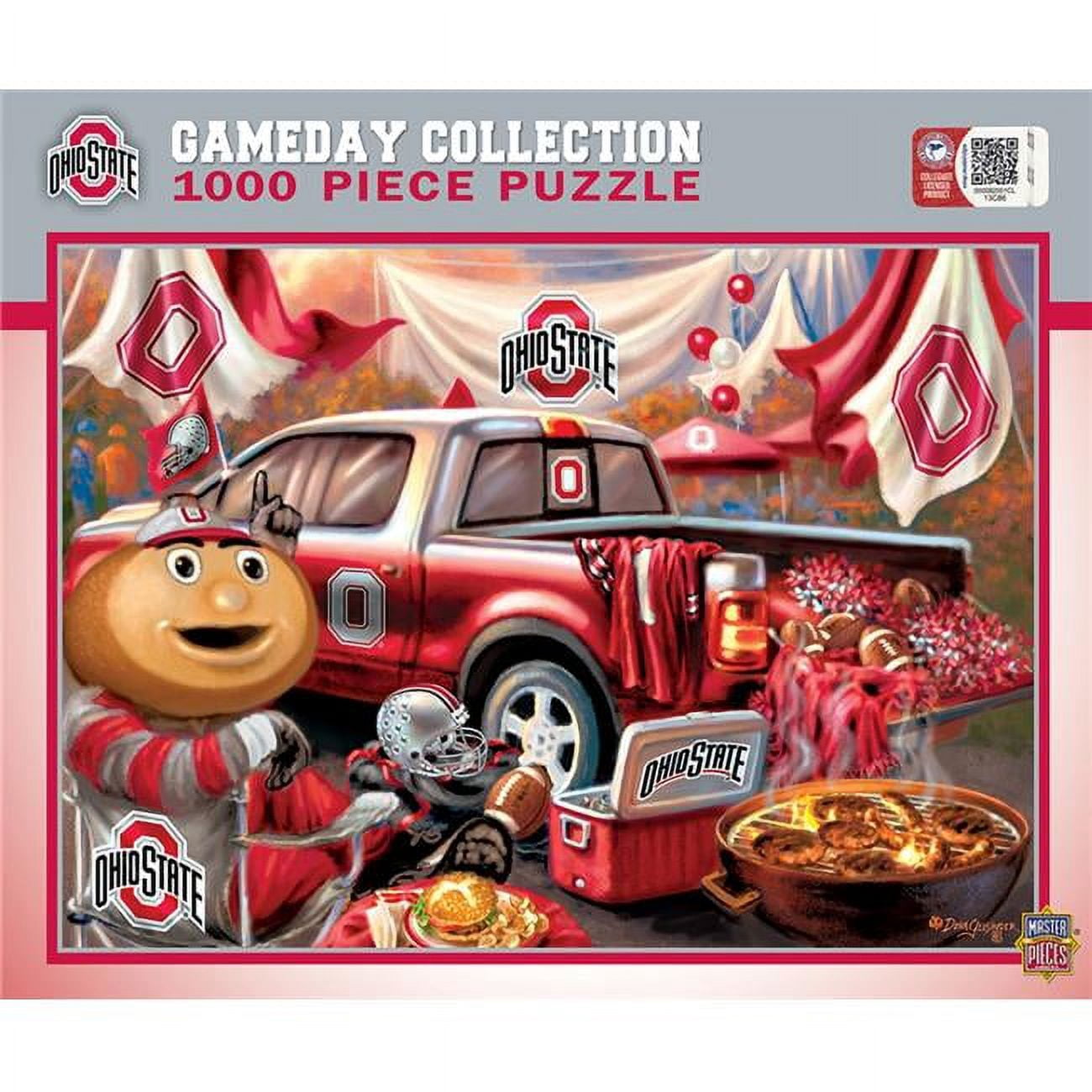 Masterpieces Puzzle Ohio State Buckeyes Gameday Design Puzzle - 1000 ...