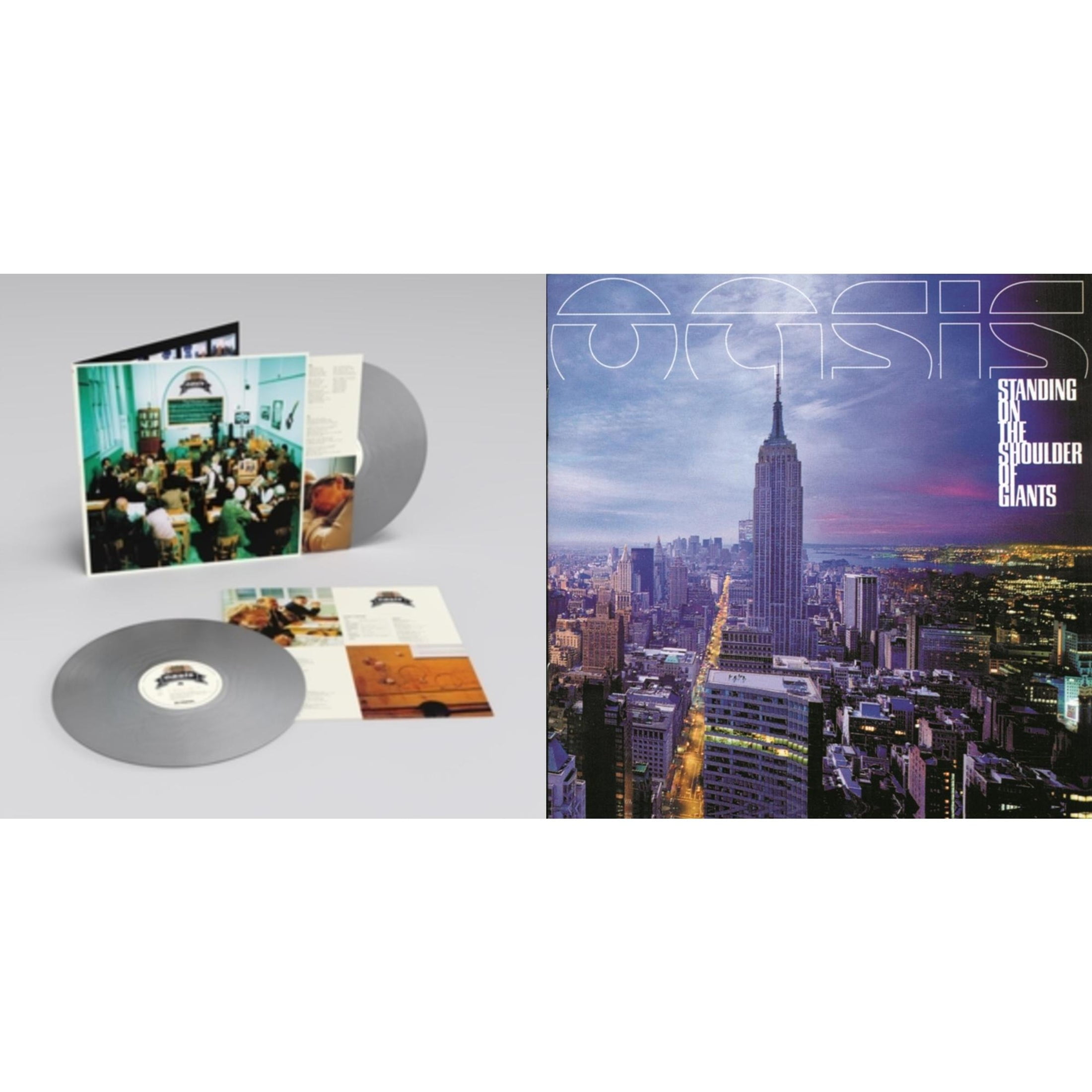 Masterplan (Remastered Edition) (25Th Anniversary) (Silver Vinyl/2LP) & Standing On The Shoulder ...